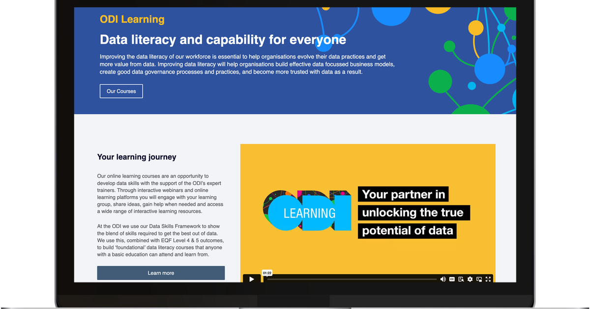 Data literacy: What is it and how do we address it at the ODI? | The ODI
